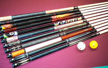Nick Varner cues - Cue and Cushion - Home of Serious Serious..